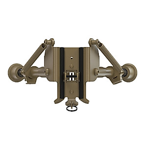 Xaegistac Rifle Bipod Adjustable 6-9 Inch Bipods with Quick Release Adapter for Picatinny/Mlok Rail,Lightweight and Stable for Hunting and Shooting