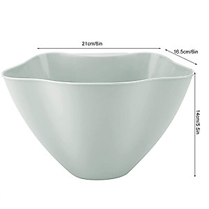 Cupboard Door Hanging Mount Kitchen Trash Bin Without Lid Garbage Kitchen Cabinet Hanging Flower Shape Trash Can(Gray)