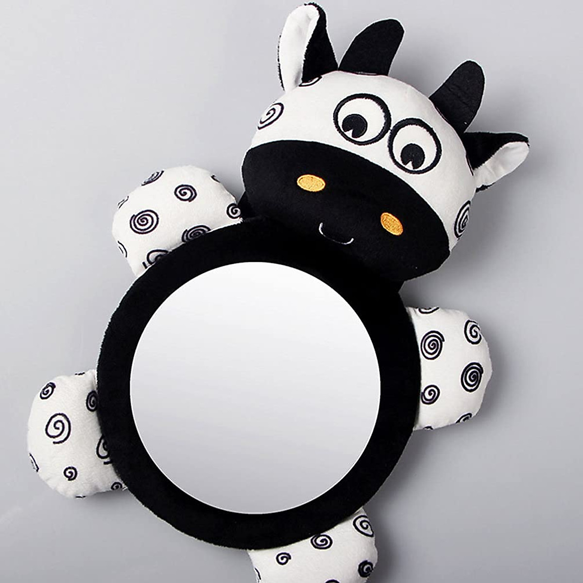 STOBOK Kids Toys Toddler Car Seat Cartoon Baby Car Mirror for Back, Car Mirror for Rear Facing Infant Child Rear Mirror Cartoon Car Mirror With Wide Angle Lens View Kids Toys Toddler Car Seat