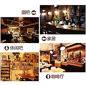 Stylish Simplicity Down Wine Rack Iron Metal Simple Style Home Goblet Multi-Function Creative Display Wine Rack -Restaurant Kitchen Bar Living Room Height Adjustable (Bronze 120 * 25Cm), PIBM, Bla