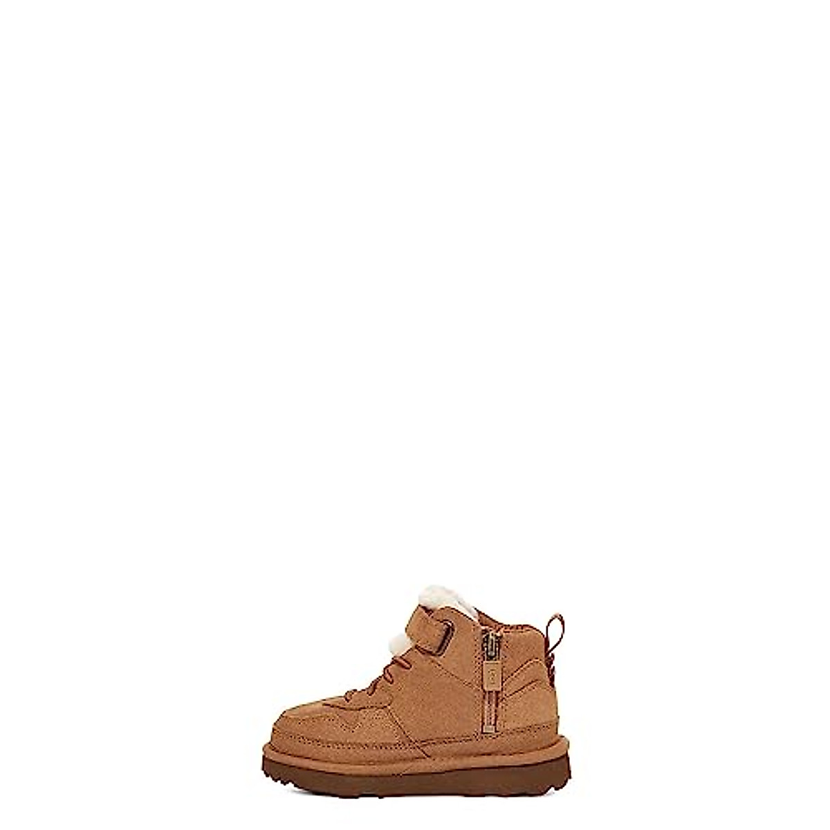 UGG Unisex-Child Highland Hi Heritage Sneaker, Chestnut, 10 Toddler