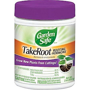 Garden Safe TakeRoot Rooting Hormone for Plants, 2-Ounce (1 Pack) Made in USA