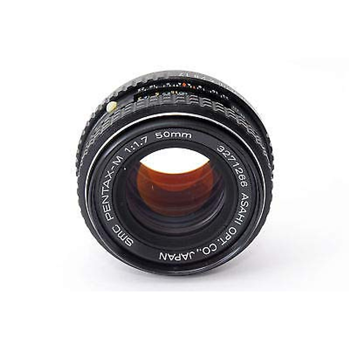 SMC Pentax-M 50mm F1.7 manual focus lens.