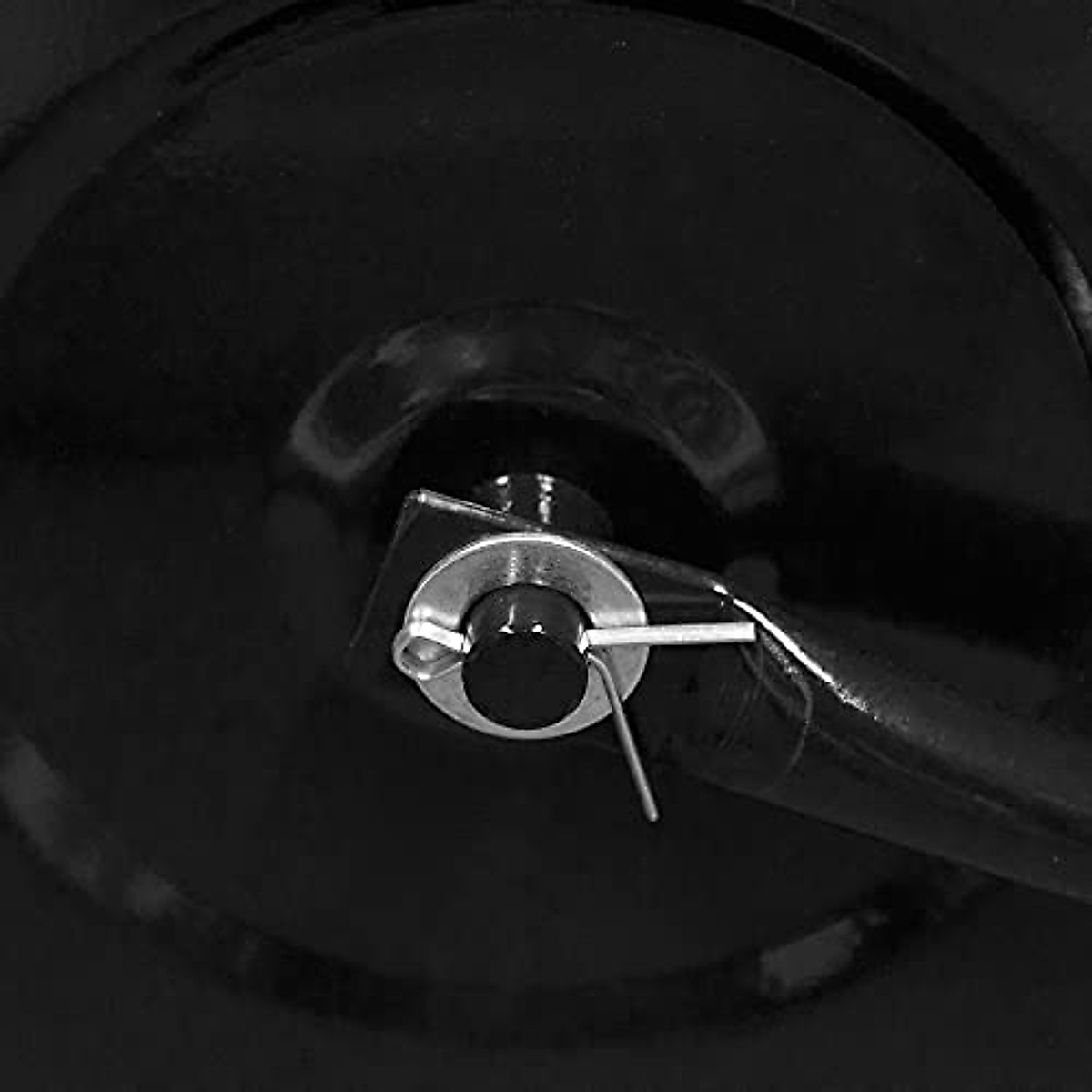 Lawn Roller, 19.5in Water and Sand Filled Garden Drum Roller with U Shaped Handle Tow beind Sod Roller for Planting, Park, Garden, Yard, Ball Field Seeding Black Iron Cylindrical