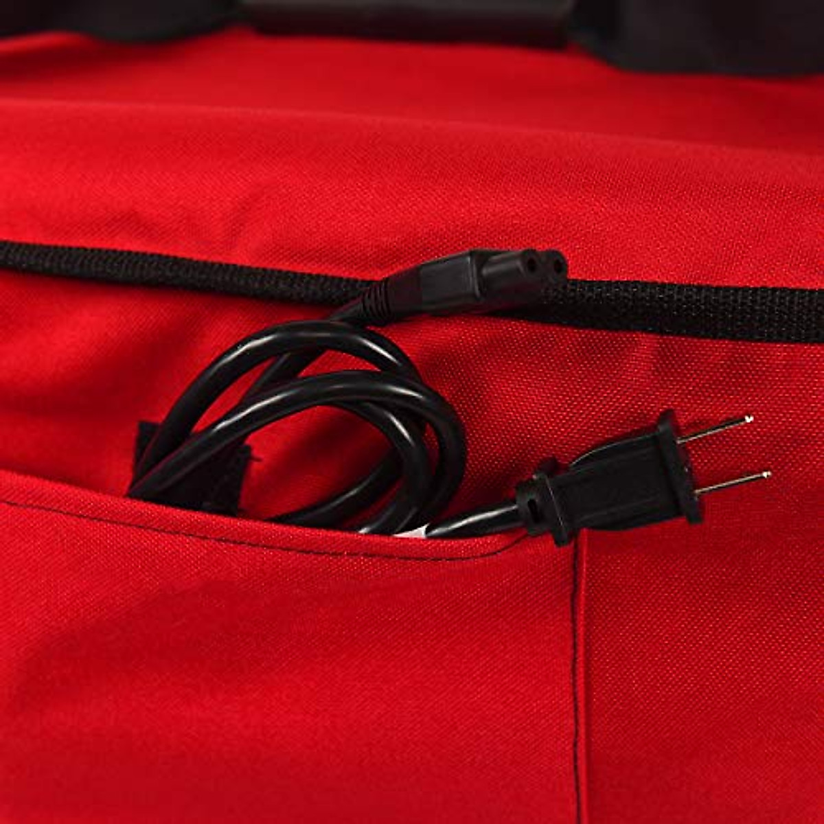 RediHEAT HP160 Heated Pizza Delivery System, 16" 5-Pie Bag, 17.5" Length x 17.5" Width x 12" Height, Red