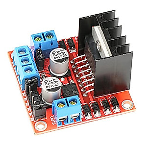 Ozgkee 1pc L298N Module H Bridge Driver Board Module for Stepper Motor Smart Car Robot
