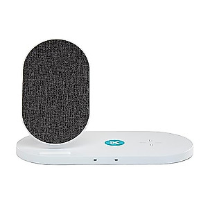 Sony WF-1000XM5 True Wireless Bluetooth Noise Cancelling in-Ear Headphones (Black) with Dual Pad Wireless Charger Bundle (2 Items)