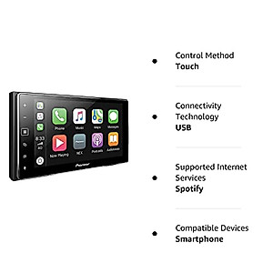 Pioneer MVH-1400NEX Digital Multimedia 6.2" Display with Apple CarPlay (Does Not Play CDs)