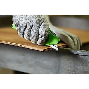 Riteknife AS100 Auto Retractable Safety Knife, Fast Acting Blade Guard Technology Eliminates Lacerations, Durable Aluminum Handle, Best for Cutting Heavy-Duty Materials, Triple-wall Corrugated, Rubber