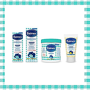 Balmex Complete Protection Daily Baby Diaper Rash Cream, Clinically Proven To Reduce Redness in Just One Use*, with Zinc Oxide + Botanicals, Pediatrician-Recommended, 4oz, 3 Pack