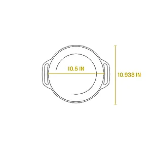 Lodge 6 Quart Enameled Cast Iron Dutch Oven with Lid – Dual Handles – Oven Safe up to 500° F or on Stovetop - Use to Marinate, Cook, Bake, Refrigerate and Serve – Island Spice Red