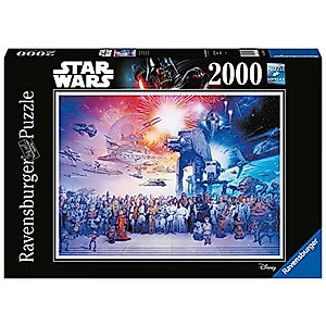 Ravensburger Star Wars Universe Jigsaw Puzzle - 2000 Pieces | Unique and Interlocking Pieces Disney Licensed | Ideal for Adults and Kids Aged 12 and Up