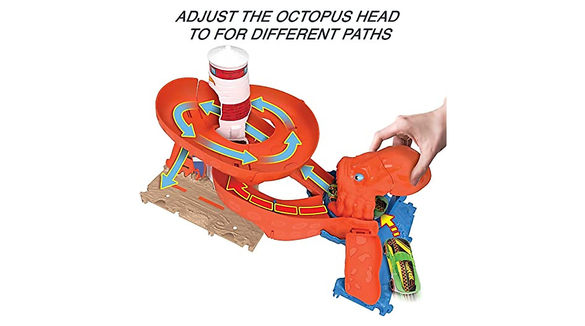 Hot Wheels Octopus Invasion Track Set - Exciting Fun!