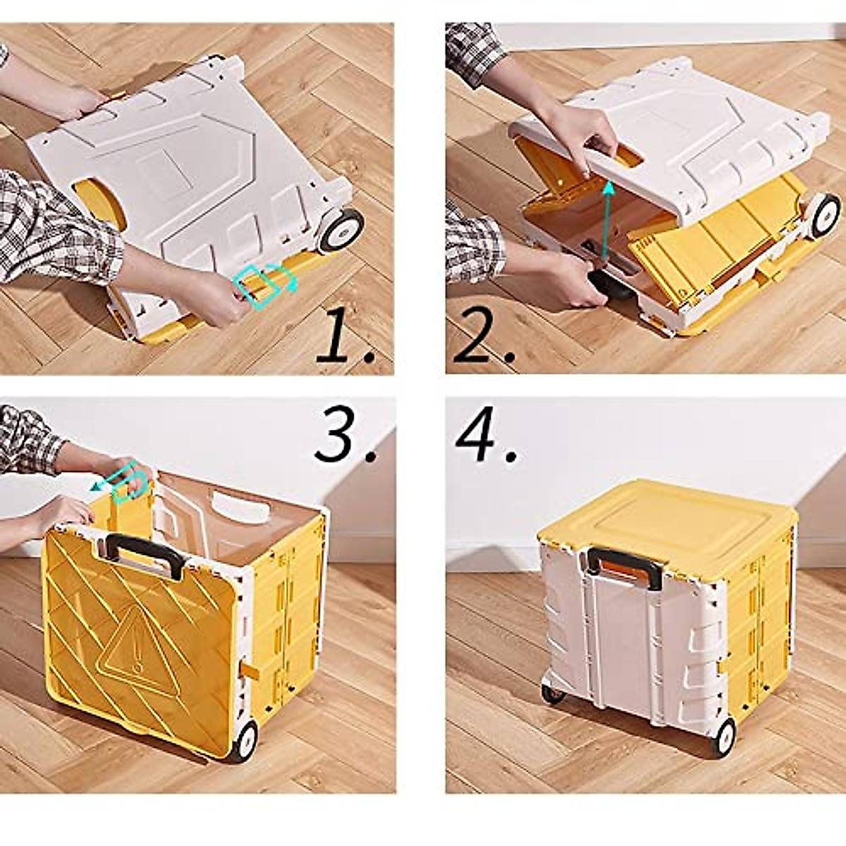 Car Organizer for Trunk Transporting Storage Camping Car Accessory Folding Box Car Organizer Luggages (Argento 39 * 35CM)