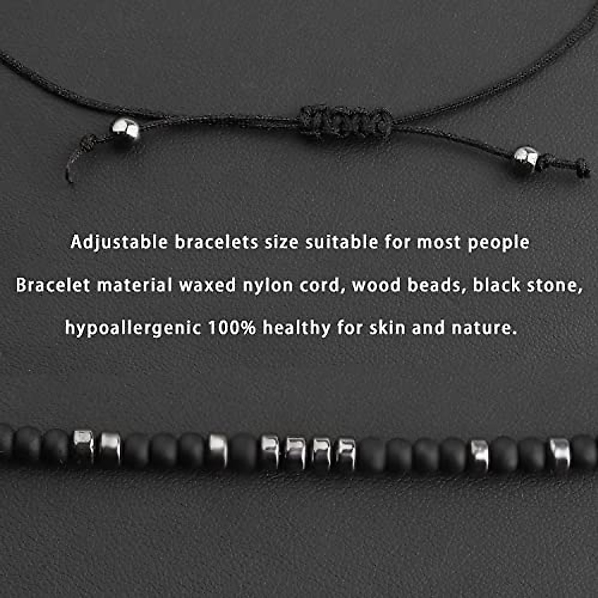 MAOFAED Work Bestie Gift Work Bestie Morse Code Bracelet Best Friend Gift Work Friendship Gift Birthday Gift for Coworker (work bestie code br)