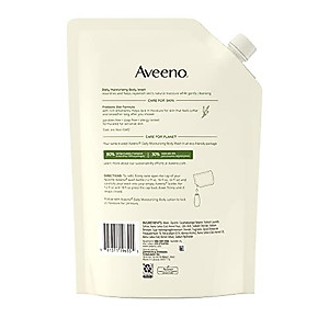 Aveeno Daily Moisturizing Body Wash, Soothing Oat, Refill, 36 Fl. Oz