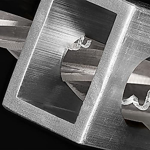 Lichamp 4 Piece Reamers Set for Metal, Taper Reamer Drill Bit for Steel for 3/8 1/2 5/8 3/4 inches Hole M2 HSS Chucking Bridge Steel Reamers