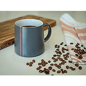HONED Ceramic Large Coffee Mug Set of 2, 16 oz Coffee Cups, Handcrafted Unique Coffee Mugs or Tea Cup Set, Modern Coffee Mug for Home, Office or Gift, Dishwasher and Microwave Safe