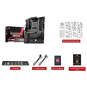 Micro Center AMD Ryzen 5 3600 6-Core 12-Thread Unlocked Desktop Processor with Wraith Stealth Cooler Bundle with MSI B550 Gaming GEN3 Gaming Motherboard (AMD AM4, DDR4, PCIe 3.0, ATX)