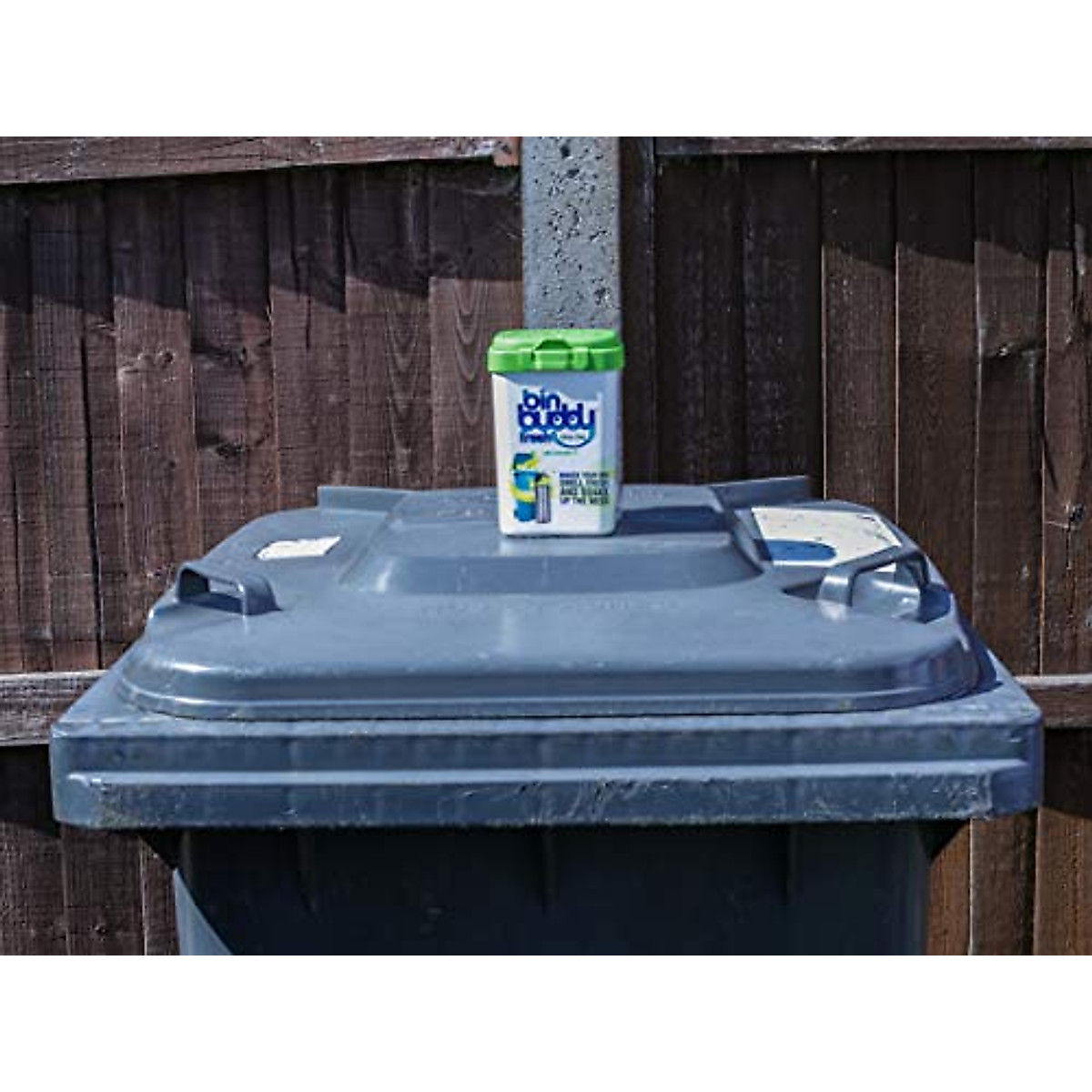 Bin Buddy Fresh Citrus, 450g, Pack of 6, Bin Freshener Deodoriser Powder, Leaves Your Bin Smelling Great, Suitable for Indoor and Outdoor Bins