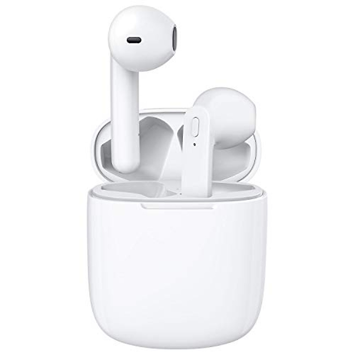 Wireless Earbuds 40H Playtime 8H Continuous Playtime Bluetooth Ear Buds, IPX6 Waterproof Stereo Sound Bluetooth Wireless Headphones with Microphone and Charging Case for iOS Android Sports