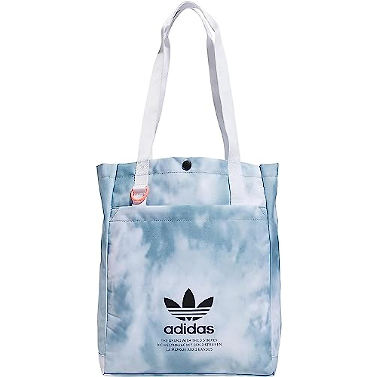 adidas Originals Originals Simple Tote, Gradient Monogram/Orange/Black, One Size