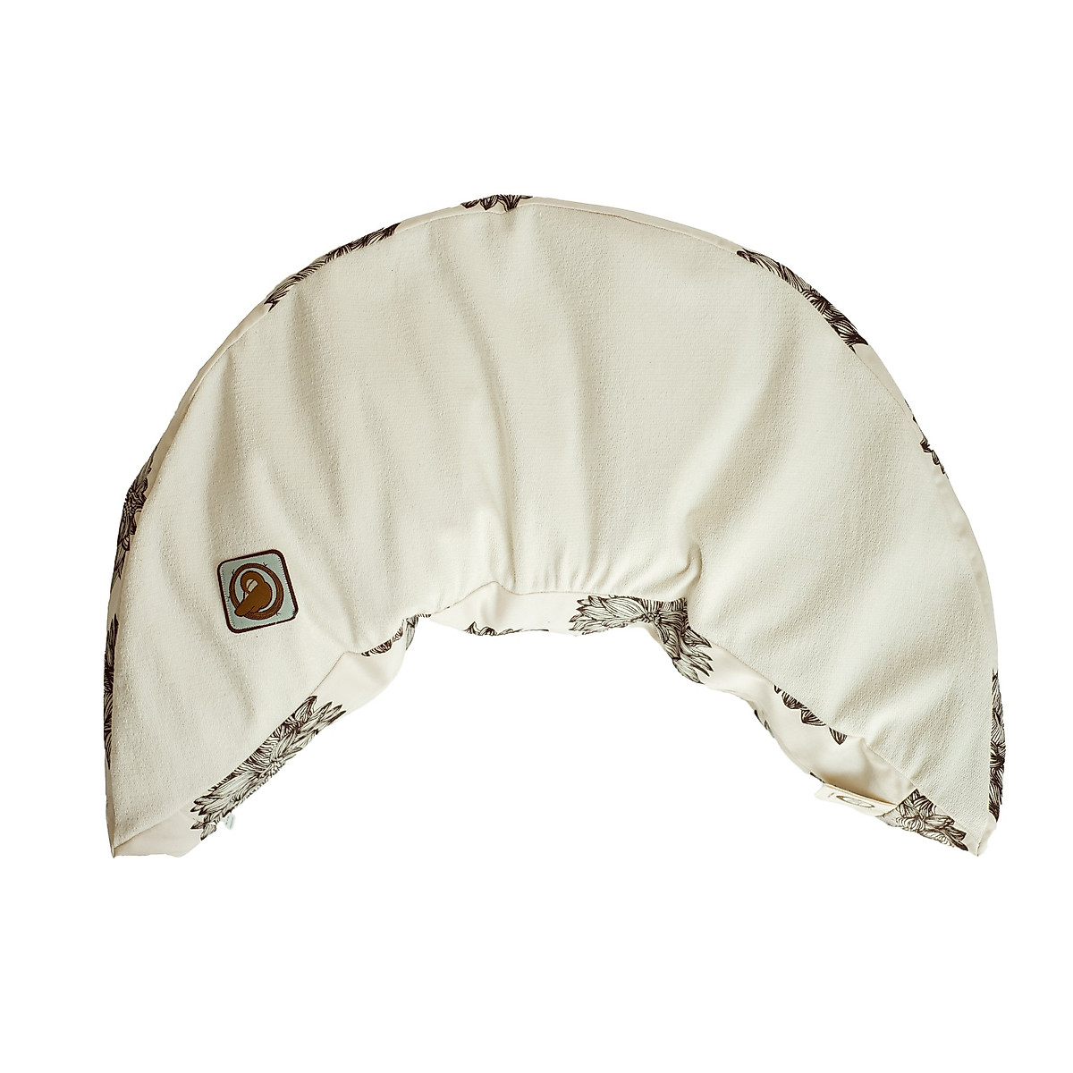 The Nesting Pillow- Organic Nursing Pillow with Washable Slipcover (Paloma)