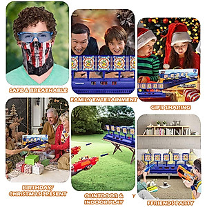 SWEMNED Running Shooting Targets for Nerf Gun Practice,Upgrade 5 Targets Auto Reset /3 Game Mode Electronic Scoring Digital Moving Target, Ideal Gift Toy for Age 6,7,8,9,10,12,13+ Year Old Kid/Boys