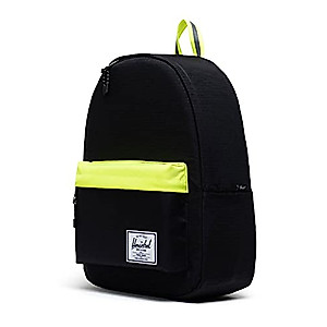 Herschel Supply Co. Classic X-Large Black Enzyme Ripstop/Black/Safety Yellow One Size