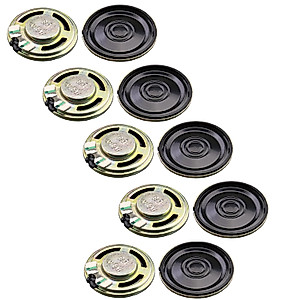 10pcs 23mm 8 Ohms 0.5W Inner Speaker Loudspeaker Compatible with Legency Game Boy Color,Advance GBA,GBC Game Console Replacement Repair Parts