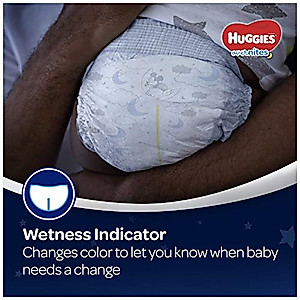HUGGIES OverNites Diapers, Size 5 (27+ lb.), 18 ct, Overnight Diapers, Jumbo Pack (Packaging May Vary)
