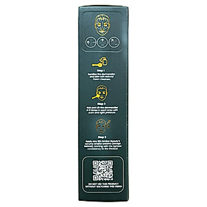 Gin Amber Dermaroller (0.25mm) - 192 Real Individual Needles, Microdermabrasion Device for Skin Care, Serum Absorption with Microneedling, Safe and Painless Revitalizer Tool, Hygienic Case