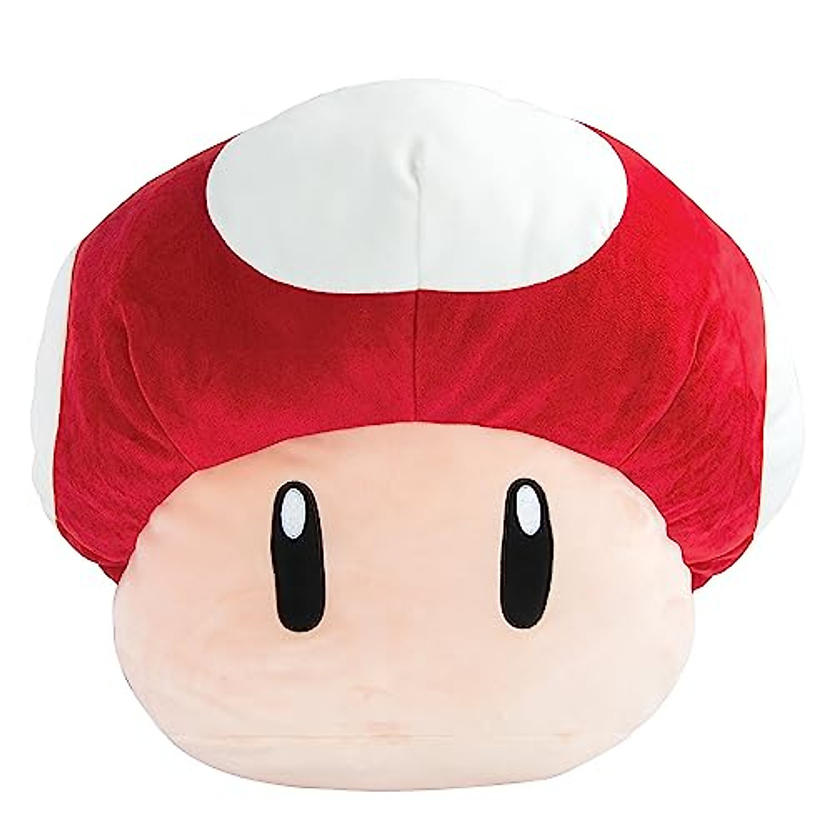 Club Mocchi- Mocchi- Nintendo Super Mario Plush - Red Mushroom Plushie - Collectible Jumbo Plushies - 22 Inch
