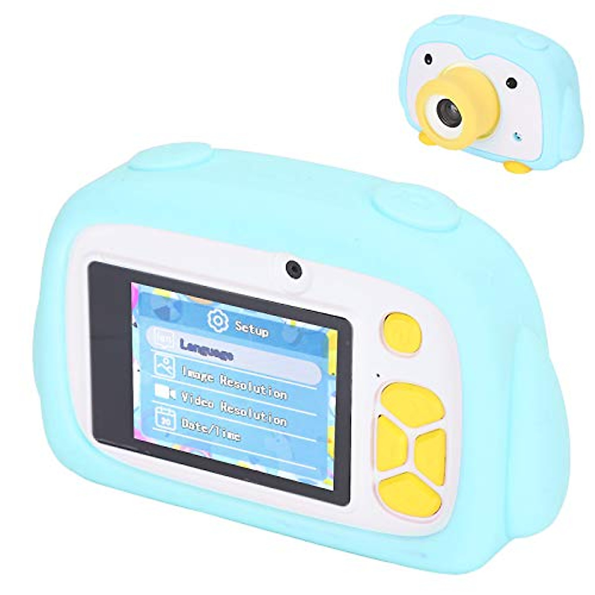 Jovenn Video Recording Camera, Digital Small 20MP 2.0in Children Camera for Kids Travel Gifts(Blue)