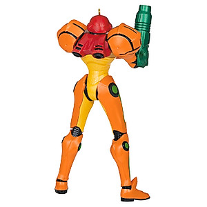 Hallmark Keepsake Christmas Ornament 2023, Nintendo Metroid Samus Ornament, Gifts for Gamers