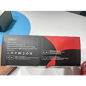 TERIOS Wireless Controllers Compatible with Play-station 4 Game Controllers for PS-4 Pro, PS-4 Slim-Built-in Speaker - Stereo Headset Jack Multitouch Pad - Rechargeable Lithium Battery (White)