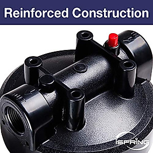 iSpring WDS80K Anti-Scale 10" x 4.5" Whole House Water Filter with Patented Scale Inhibitor