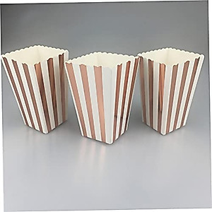 Snack Containers 24pcs Popcorn Boxes Party Paper Box Popcorn Holder Bags Popcorn Party Paper Supplies Mini Popcorn Boxes Box of Paper Birthday Party Paper Supplies Container