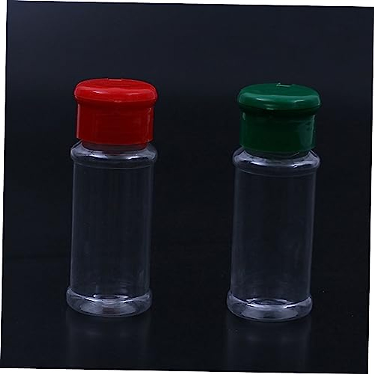 FELTECHELECTR Condiment Jars 24pcs Dispenser Mini s Plastic to Go Containers Empty Jars Condiment Jars Pepper Plastic Pepper Shakers Storage Jar Storage Bottle Salt Shaker Storage Containers