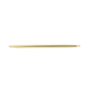 Richelieu Hardware BP9256320165 Masset Collection 12 5/8 in (320 mm) Center Brushed Gold Contemporary Cabinet Pull