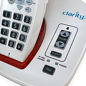 Clarity XLC3.4+ DECT 6.0 Extra Loud Big Button Speakerphone with Talking Caller ID