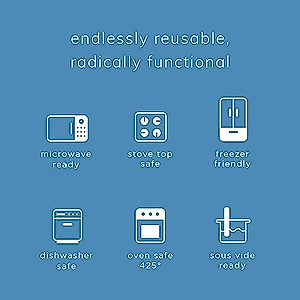 Stasher Platinum Silicone Food Grade Reusable Storage Bag, Rose Quartz (Sandwich) | Reduce Single-Use Plastic | Cook, Store, Sous Vide, or Freeze | Leakproof, Dishwasher-Safe, Eco-friendly | 28 Oz