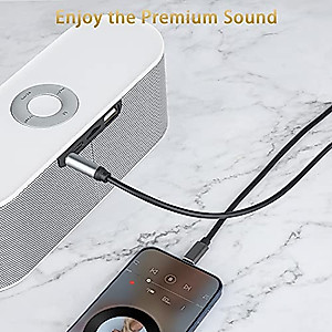 Lightning to 1/4 inch 6.35mm TRS Audio Stereo Cable for iPhone12/12 Pro/X/XS/XR/8/7/iPad/iPod, Amplifier, Speaker, Headphone, Mixer 6 FT