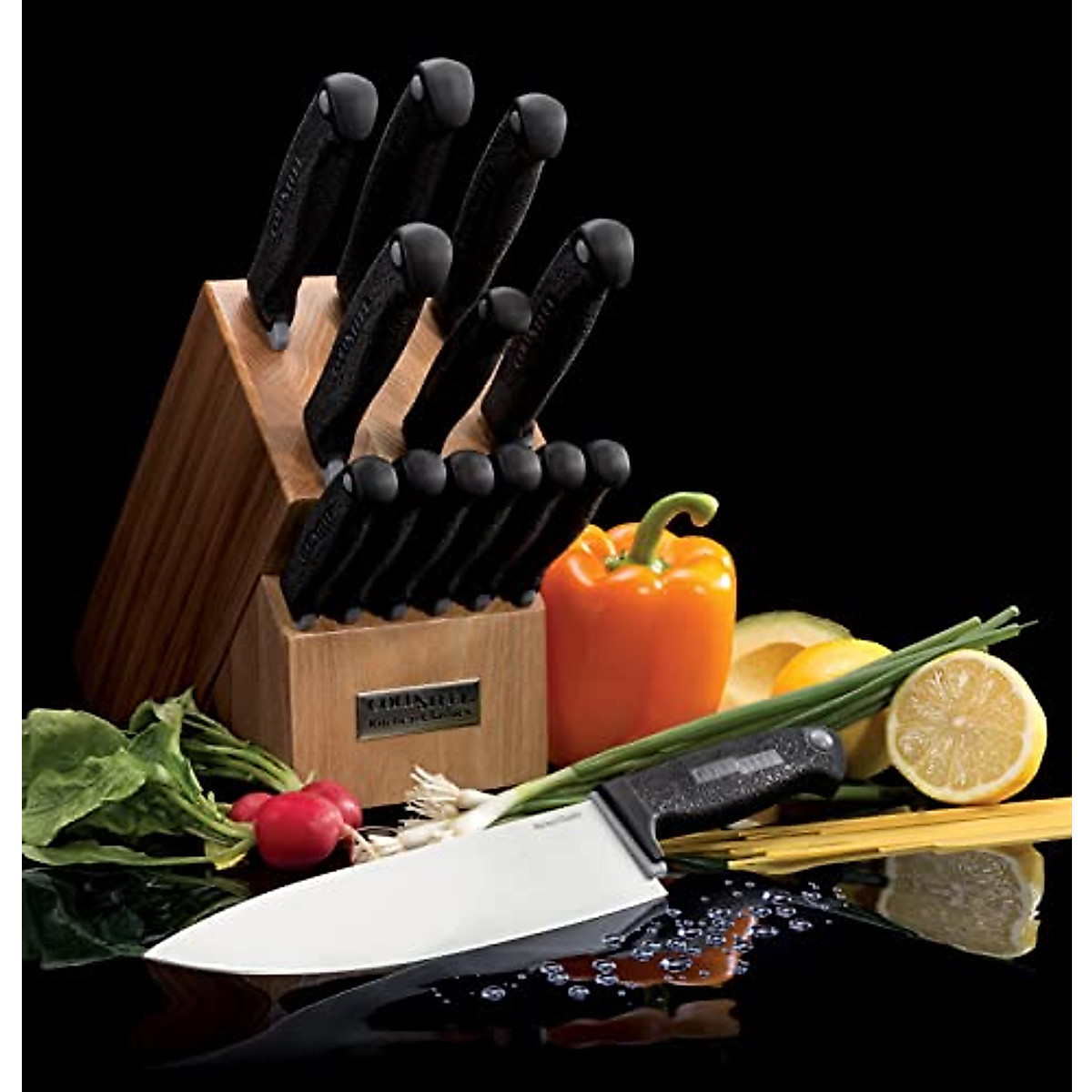 Cold Steel Kitchen Classics Whole Set, Black, one Size