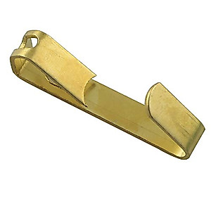 Youliang 50pcs Photo Frame Hook Hardware Accessories 50lb Decorative Painting Wall Hanging Metal Hook with 50x2.5mm Nails for Photos, Decorations, Clocks, Clothes