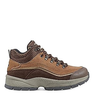 Easy Spirit Romytrm Womens Sneaker 55 BM US BrownSuedeMulti