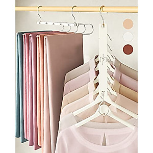 MORALVE Space Saving Hangers Bundle (White)