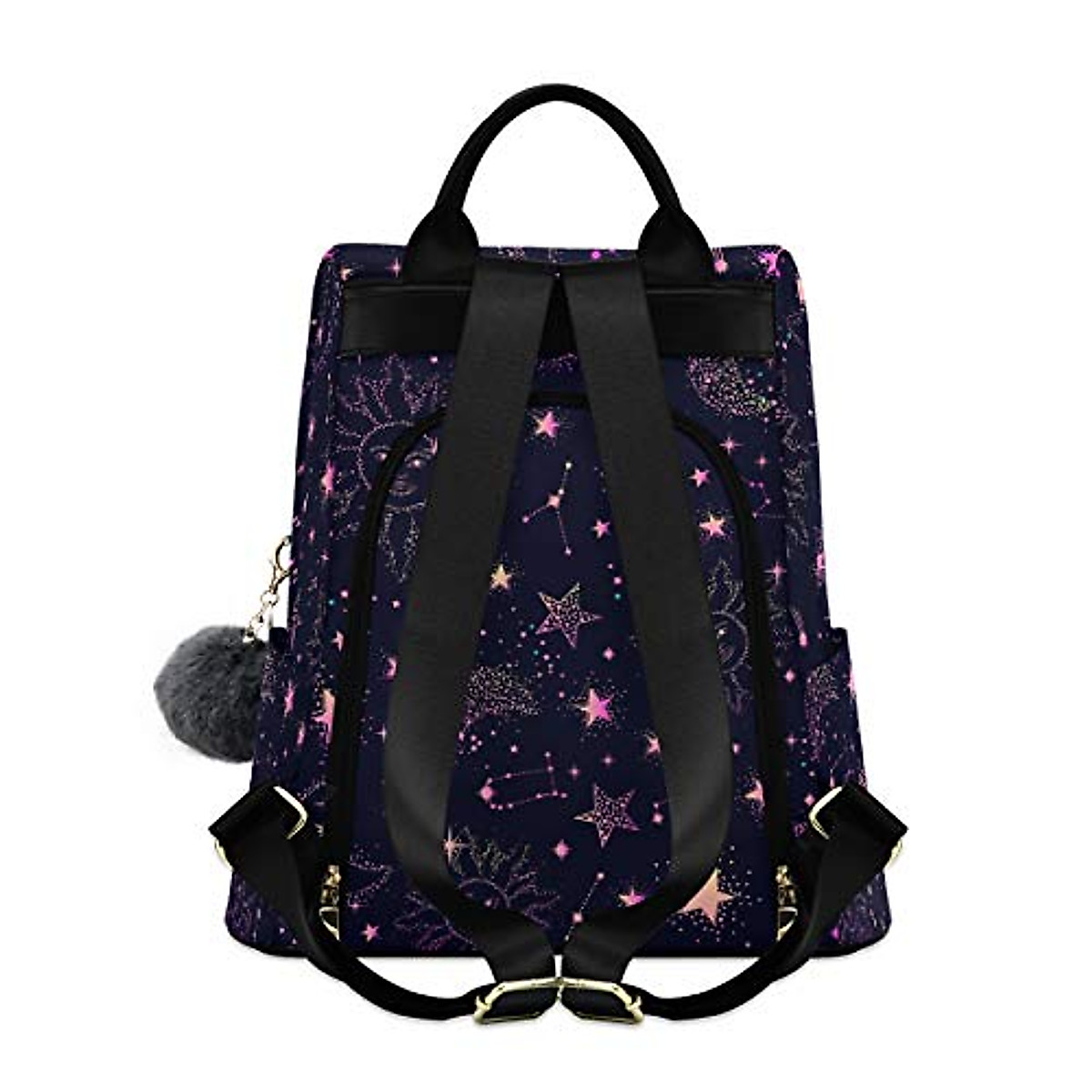 ALAZA Space Galaxy Constellation Backpack Purse for Women Anti Theft Fashion Back Pack Shoulder Bag
