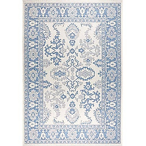 Home Dynamix Nicole Miller Patio Country Ayana Indoor/Outdoor Area Rug, 7'9"x10'2", Traditional Gray/Blue