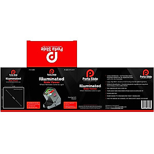 Porta Slide PS-3 Slide Viewer, View 2x2 in. Slides, 35mm Film Strips & Negatives, LED Viewing light, 4 in. Screen, 3x Magnification w/Cleaning Cloth, USB Power Cable included